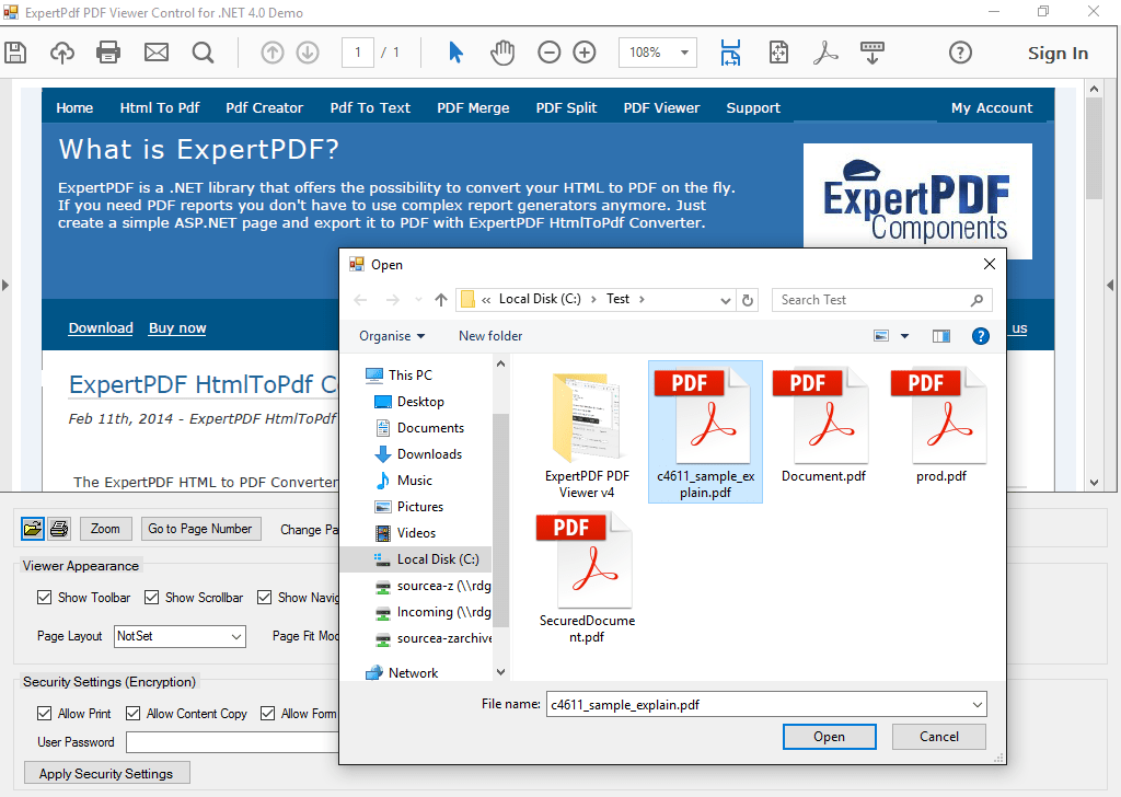 ExpertPDF PDF Viewer