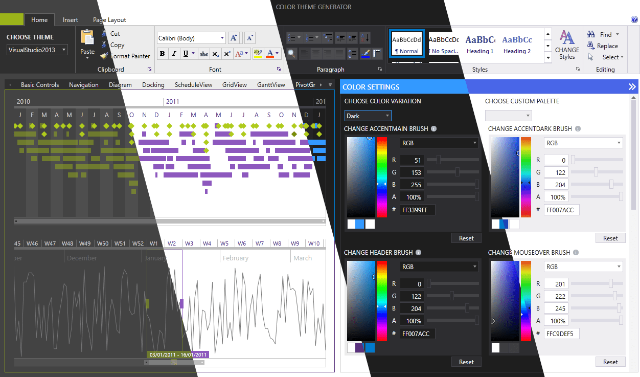 Telerik UI for Silverlight