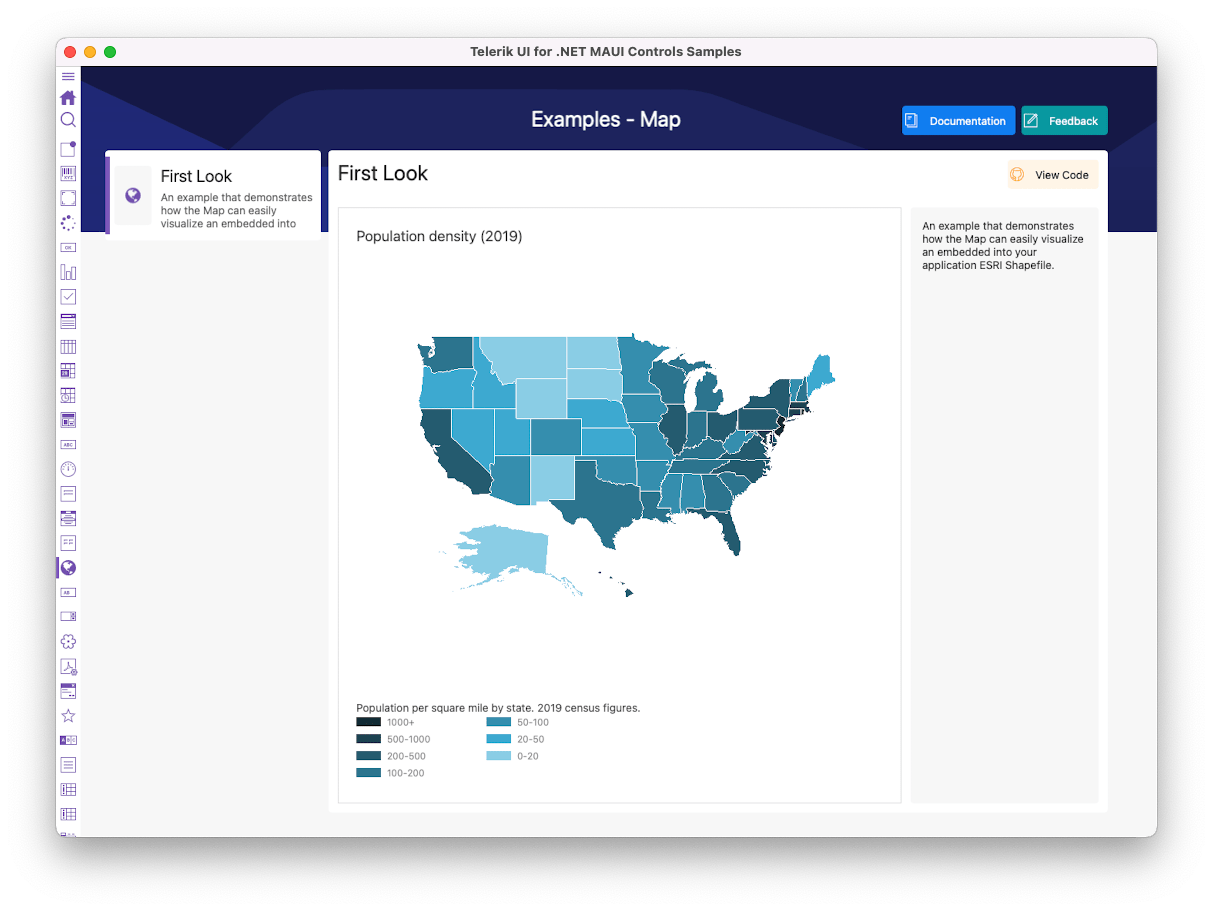 Telerik UI for .NET MAUI