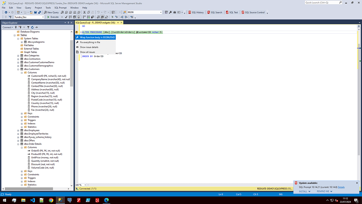 SQL Toolbelt Essentials