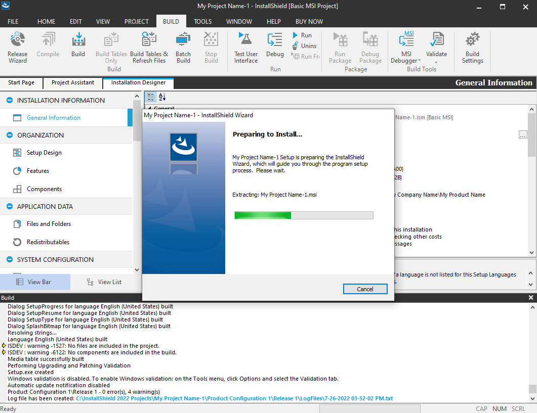 InstallShield Premier