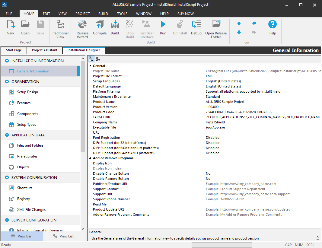 InstallShield Professional