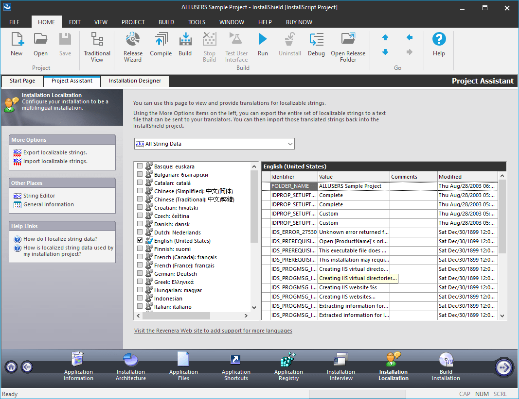 InstallShield Professional
