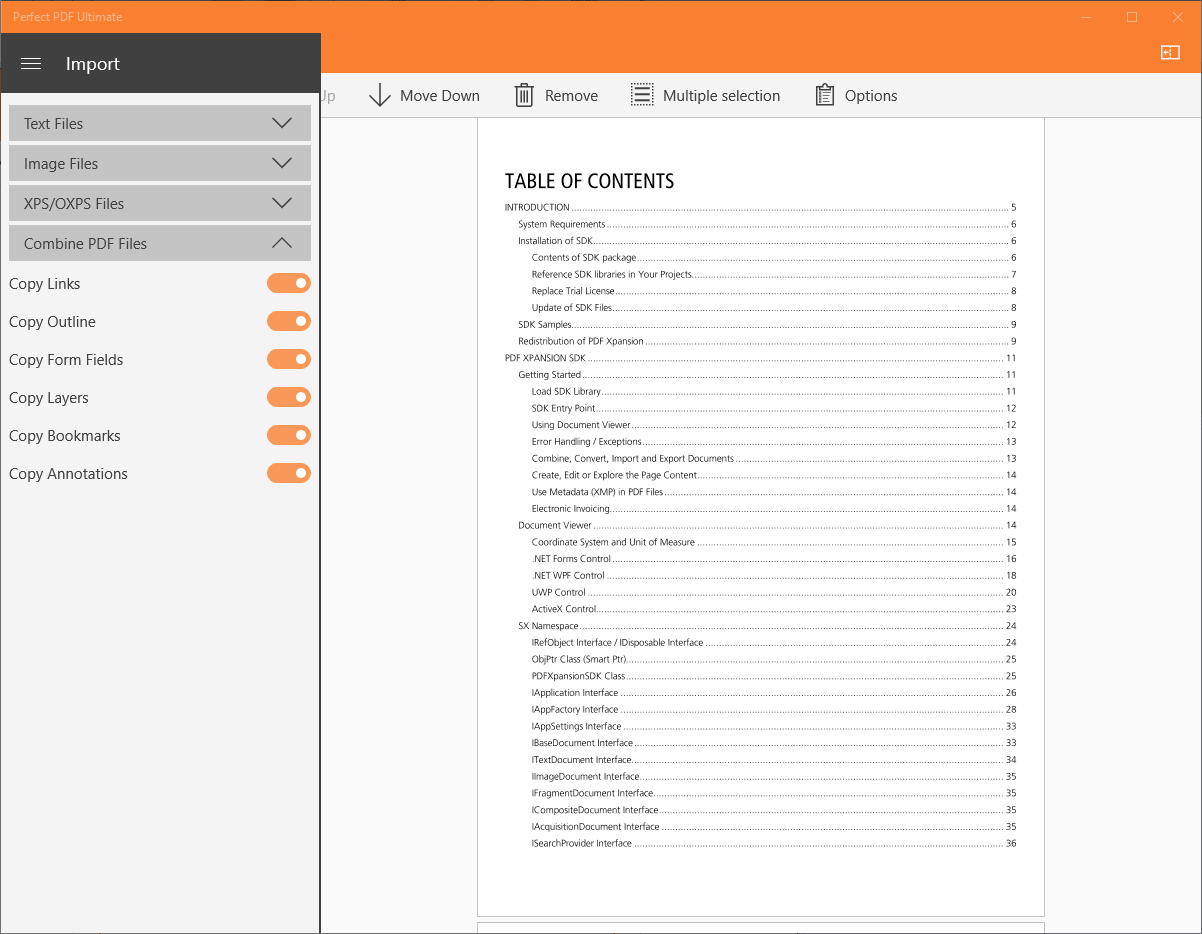 PDF Xpansion SDK - PDF Combiner and Splitter