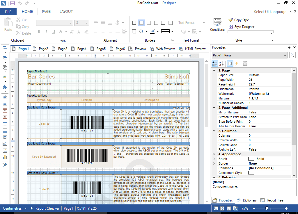 Stimulsoft Reports.WEB