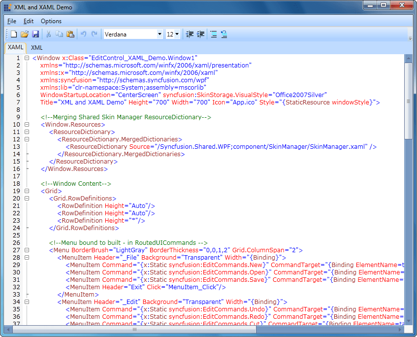 Syncfusion Essential Edit for WPF