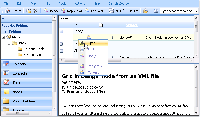 Syncfusion Essential Grid For Windows Forms （英語版）