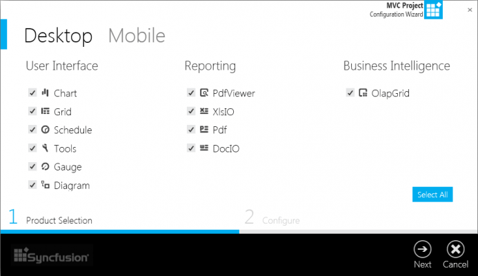 Syncfusion Essential Studio Enterprise