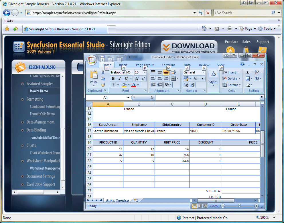 Syncfusion Essential Studio Silverlight（英語版）