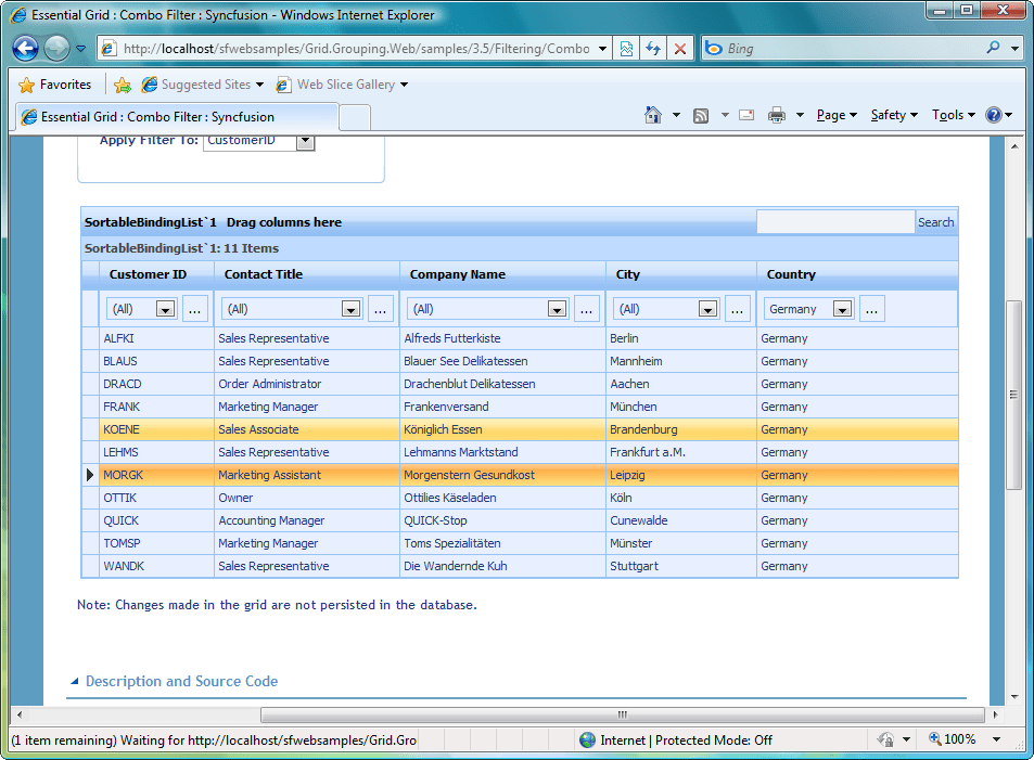 Syncfusion Essential Studio User Interface Edition