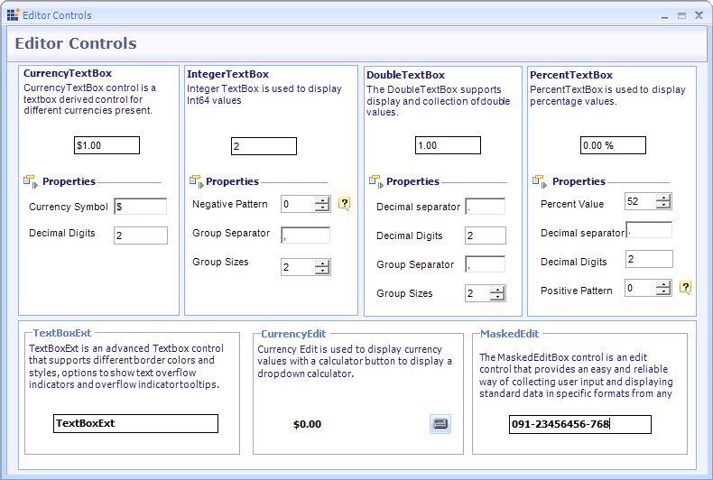 Syncfusion Essential Tools for Windows Forms