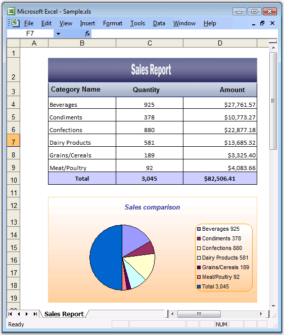 Syncfusion Essential XlsIO