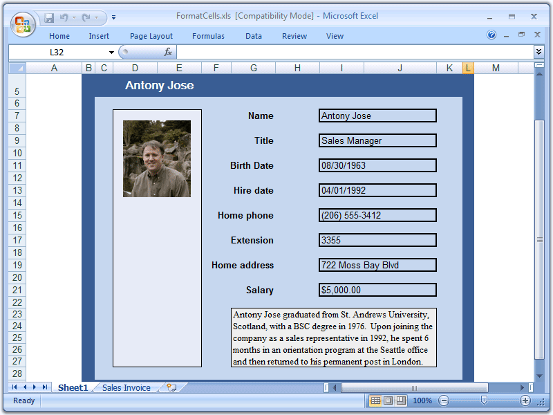 Syncfusion Essential XlsIO
