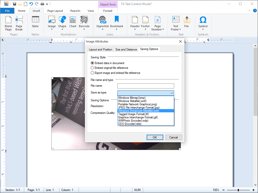 TX Text Control ActiveX Standard（英語版）
