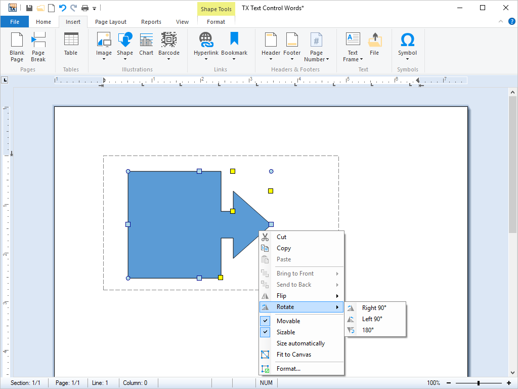 TX Text Control .NET for WPF Professional