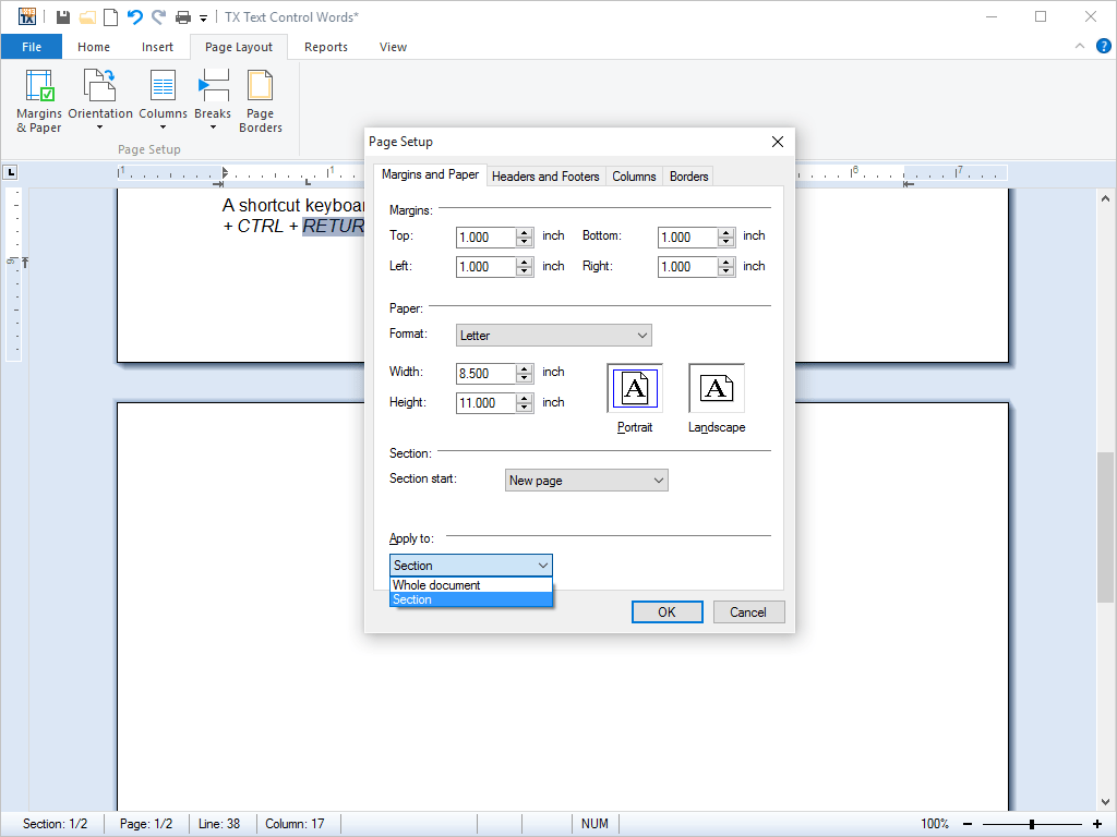 Tx Text Control Net For Wpf Standard