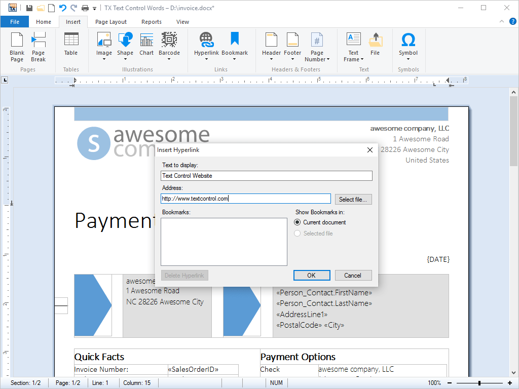 TX Text Control .NET for Windows Forms Professional（英語版）