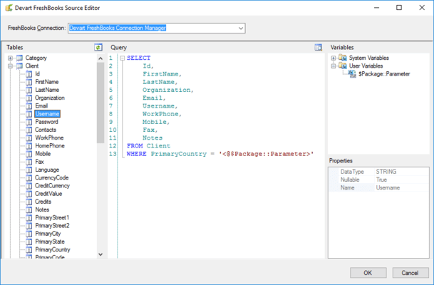 Devart SSIS Data Flow Components for FreshBooks（英語版）