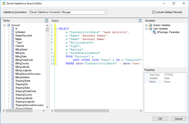 Devart SSIS Data Flow Components for Salesforce Devart SSIS Data Flow Components for Salesforce