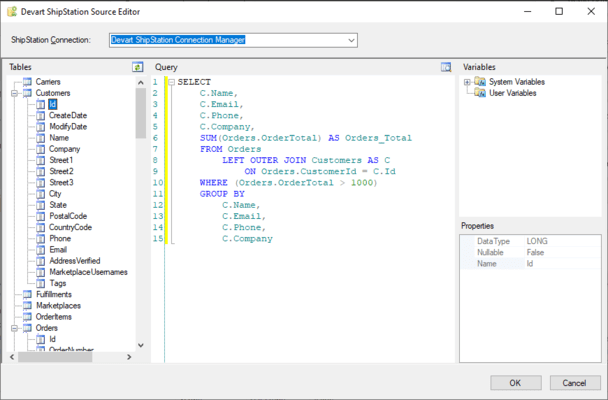 Devart SSIS Data Flow Components for ShipStation Devart SSIS Data Flow Components for ShipStation