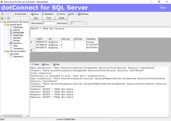 dotConnect for SQL Server