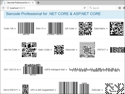 Neodynamic Barcode Professional for .NET Standard - Ultimate Edition 兼容性
