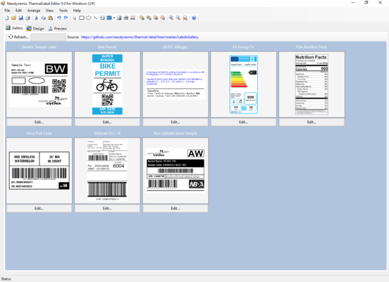 Neodynamic ThermalLabel Visual Editor Add-on for .NET Neodynamic ThermalLabel Visual Editor Add-on for .NET