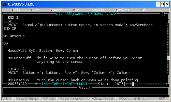 PowerBASIC Compiler for DOS