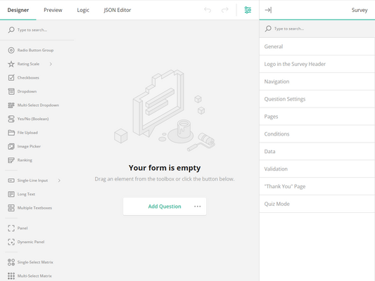 SurveyJS Survey Creator