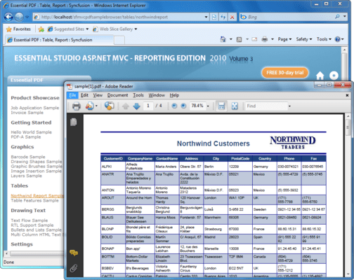 About Syncfusion Essential Pdf For Asp Mvc