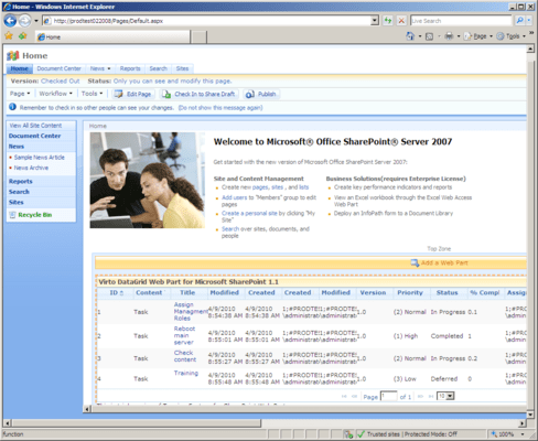 how to enable edit in grid view sharepoint