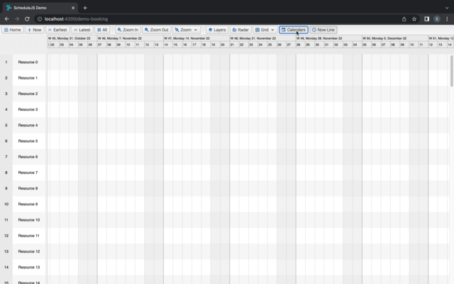 ScheduleJS の主な機能