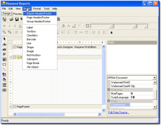 ActiveReports for .NET Screenshots