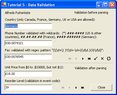 ComponentOne Studio WinForms Screenshots