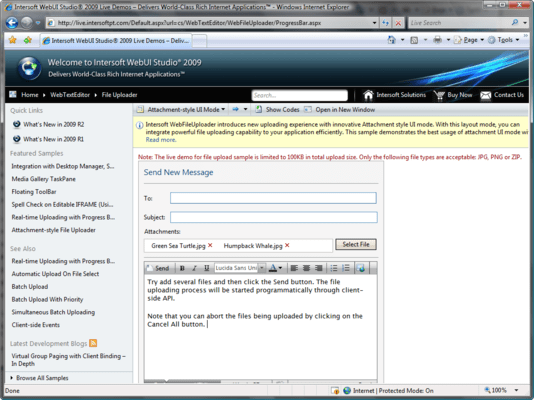 Attachment Style UI Mode