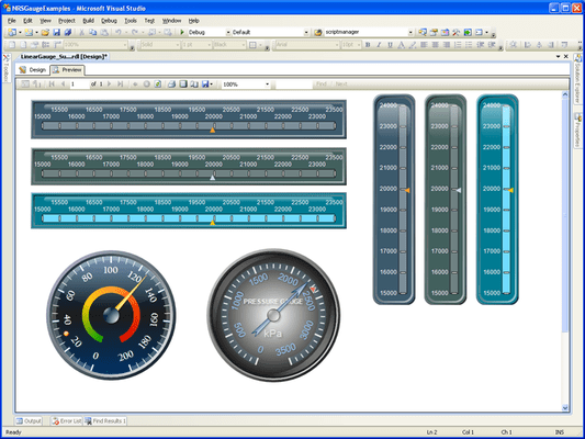ssrs gauge example