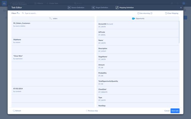Import - Wizard-based ETL Tool