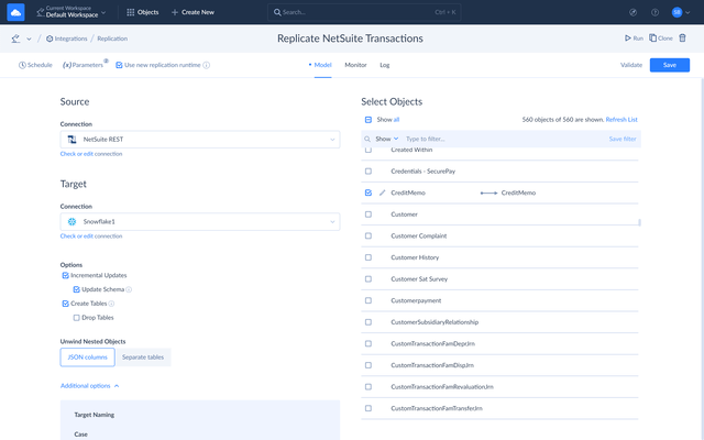 Replication (ELT) - Copy Cloud Data to Databases