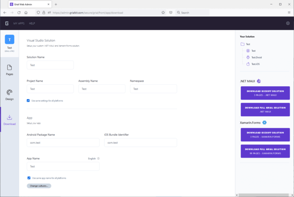 Grial UI Kit - Download Project Grial UI Kit - Download Project
