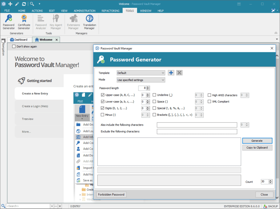 Password Vault Manager 8.6