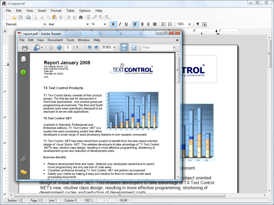 TX Text Control .NET Server for ASP.NET TX Text Control .NET Server for ASP.NET