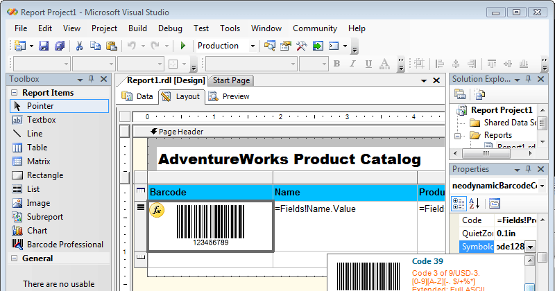 Neodynamic Barcode Reporting Services 8 released