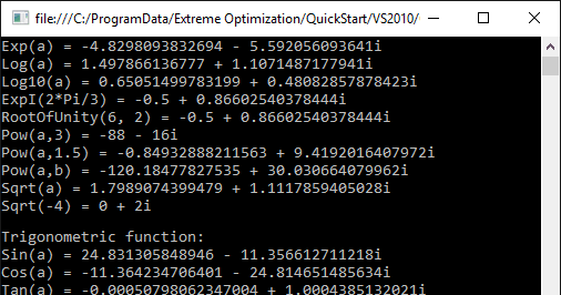 Extreme Optimization Numerical Libraries for .NET 6.0 released