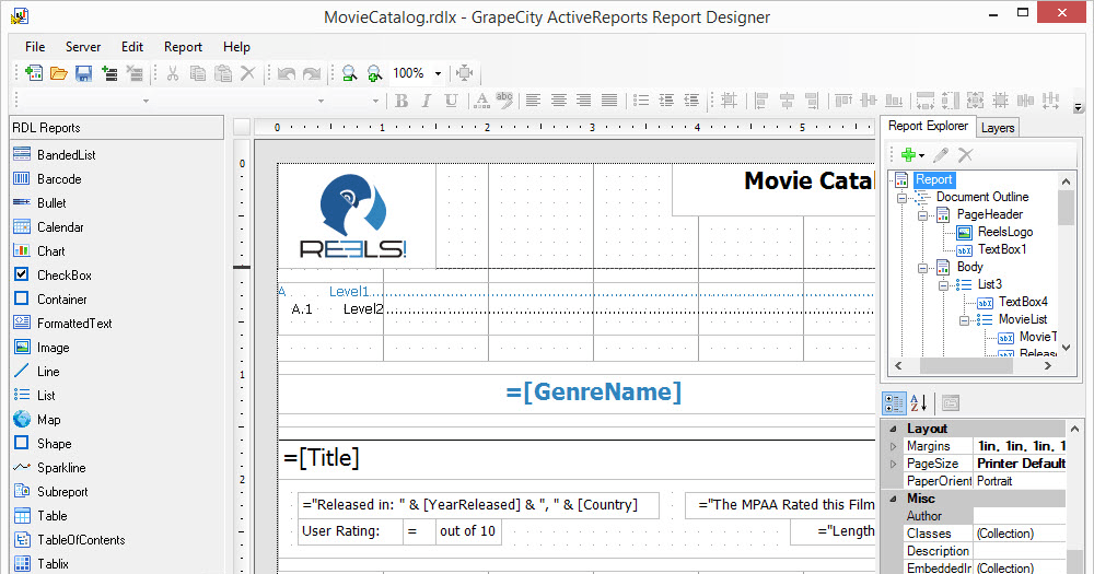 ActiveReports 10 Service Pack 1がリリースされました
