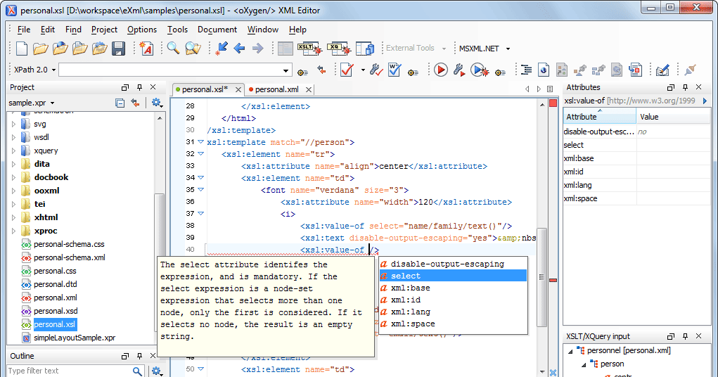 oXygen XML Developer Enterprise 18.1