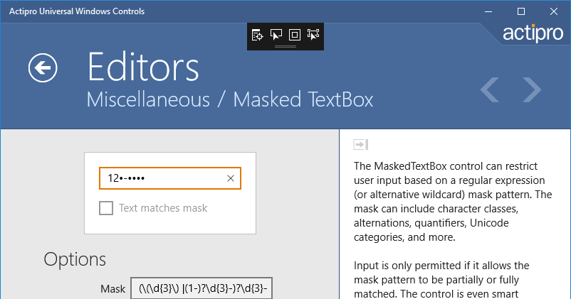 Actipro Editors Para Universal Windows 20171 Build 0310