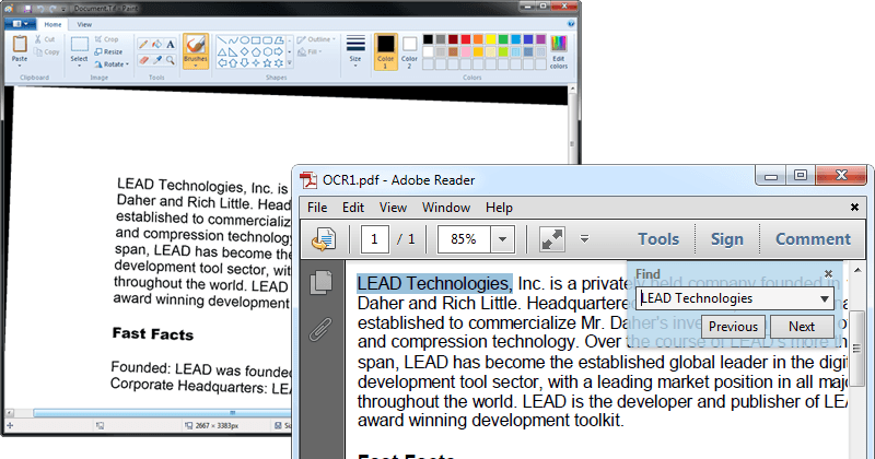 Leadtools Ocr Module V19 March 2017 Release