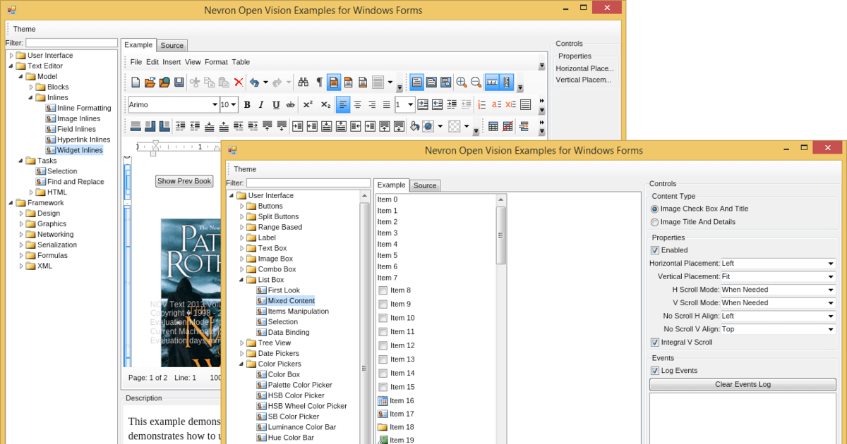 Nevron Open Vision 2017.1