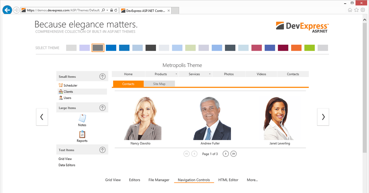 DevExpress ASP.NET 17.1.4