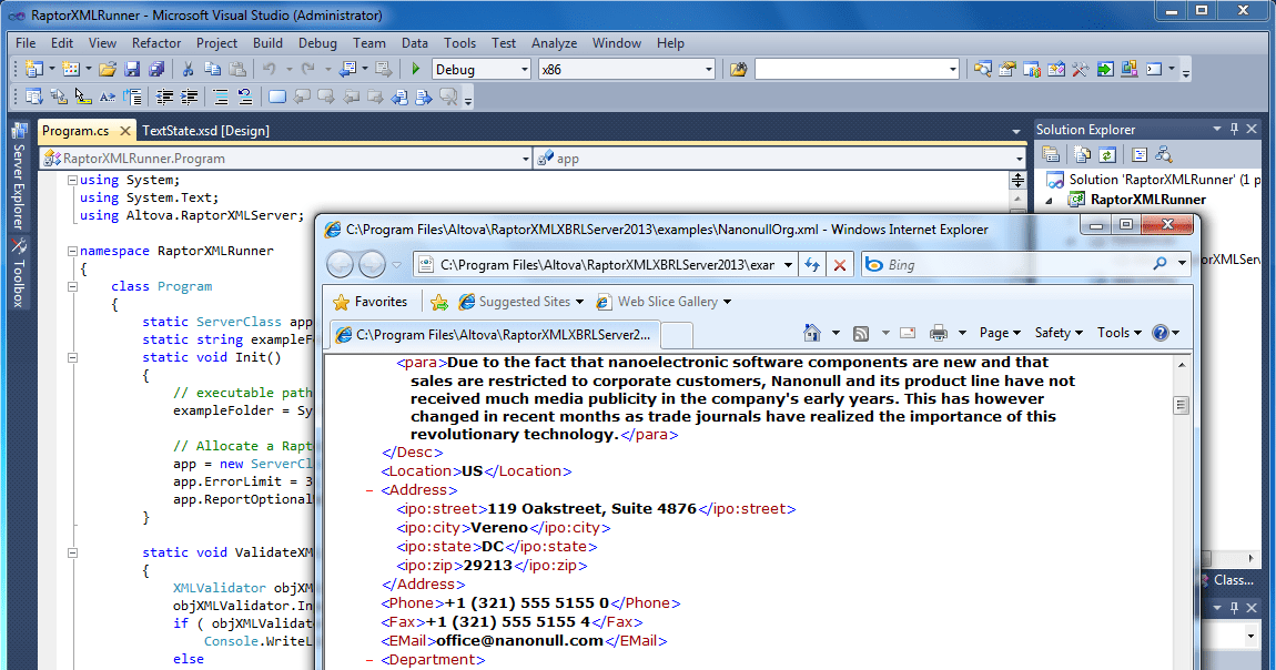 Altova RaptorXML Server 2018
